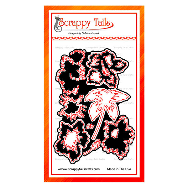 Layered Hibiscus Metal Craft Die – Scrappy Tails Crafts