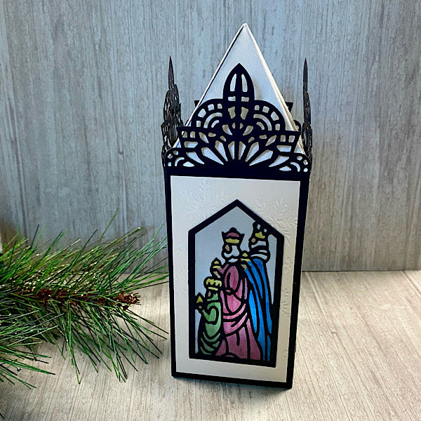 A7 Lantern Pop Up Nativity Panel Add-On Craft Metal Die – Scrappy Tails ...