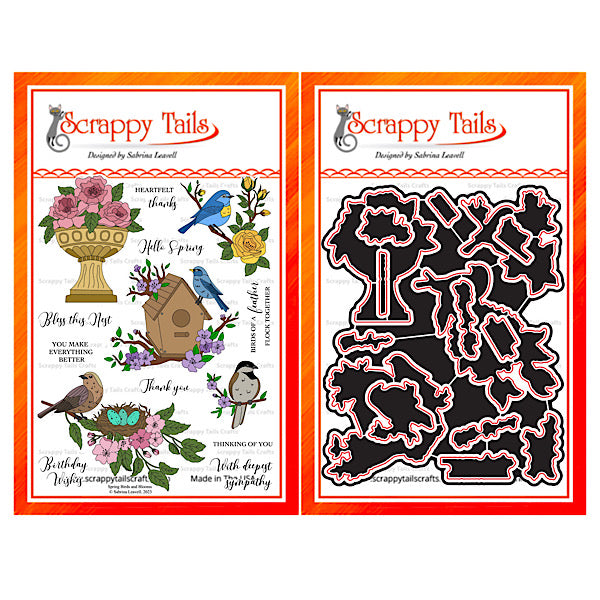 Save 5% Complete Heartfelt Wings Collection Stamps And Coordinating Di ...