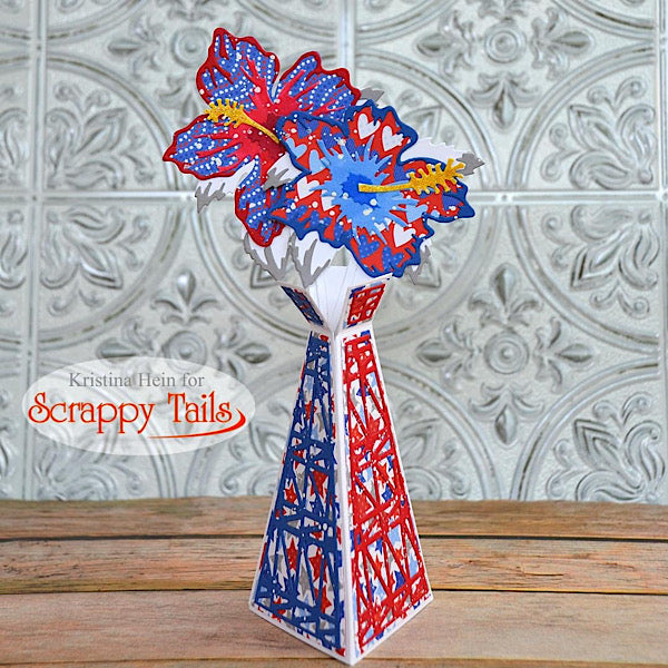 Layered Hibiscus Metal Craft Die – Scrappy Tails Crafts