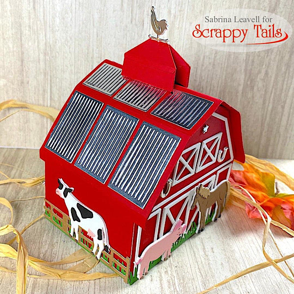 A7 Barn Pop Up Card Metal Craft Die – Scrappy Tails Crafts