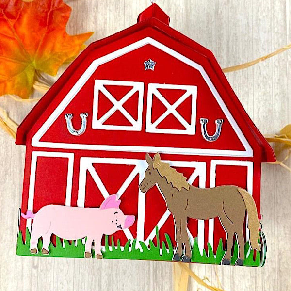 A7 Barn Pop Up Card Metal Craft Die – Scrappy Tails Crafts