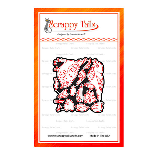 Layering Spring Birds Craft Metal Die Set – Scrappy Tails Crafts