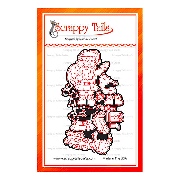Layering Santa Metal Craft Die – Scrappy Tails Crafts