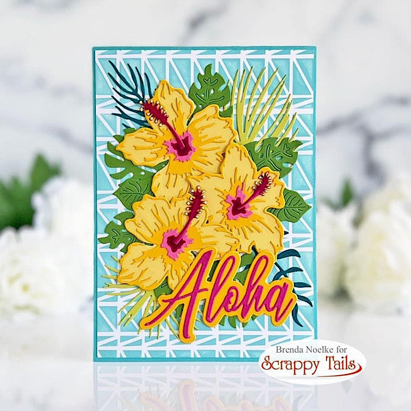 Layered Hibiscus Metal Craft Die – Scrappy Tails Crafts